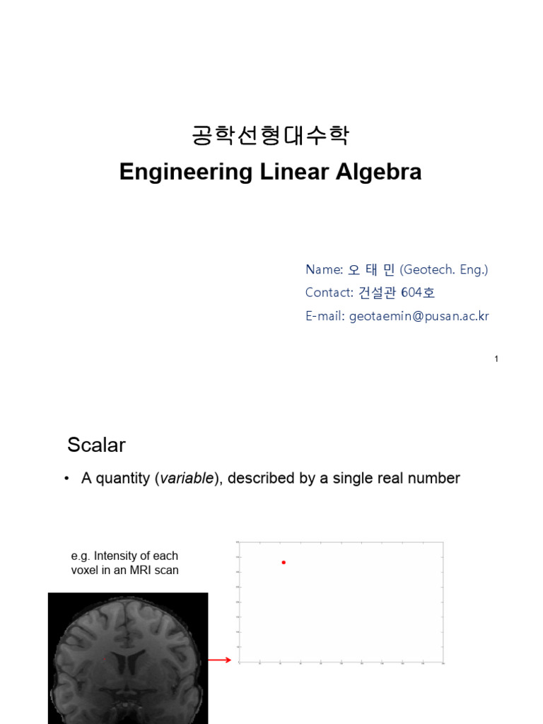 Engineering Linear Algebra Chapter-1 (Student) | PDF | Matrix ...