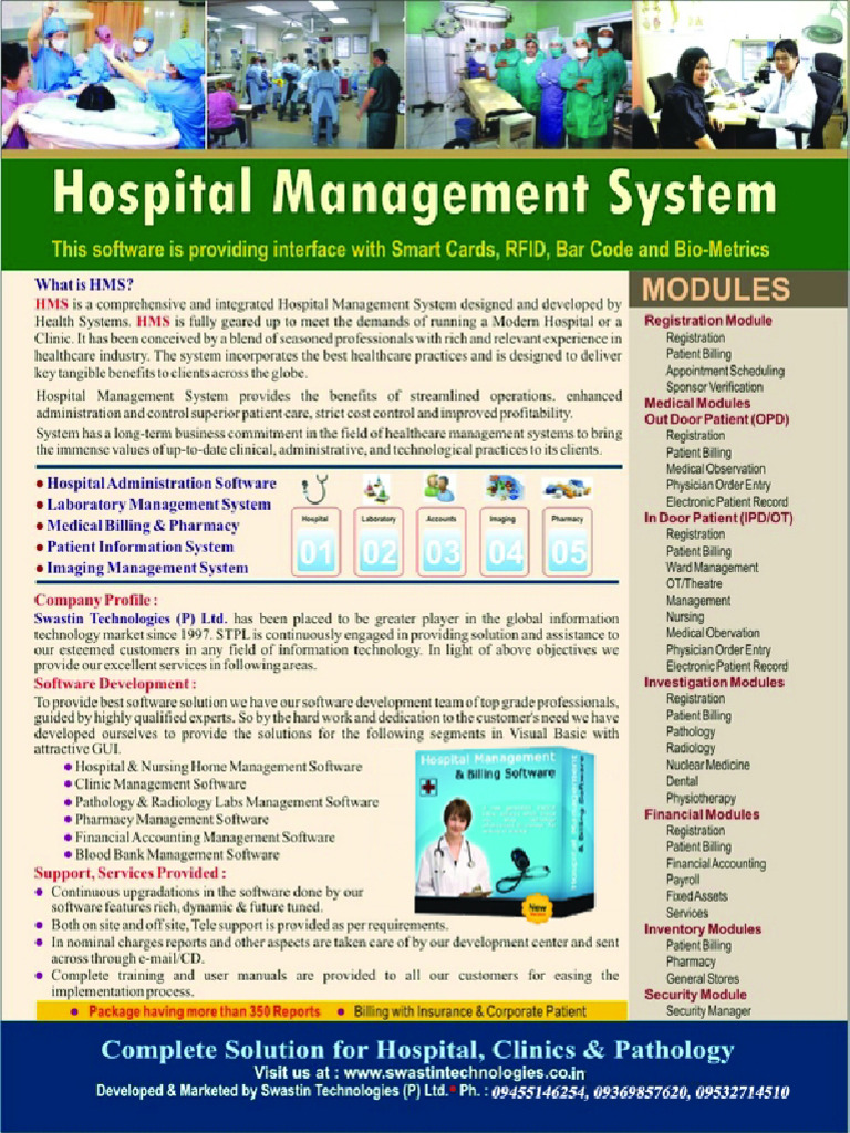Hospital Management Software | PDF