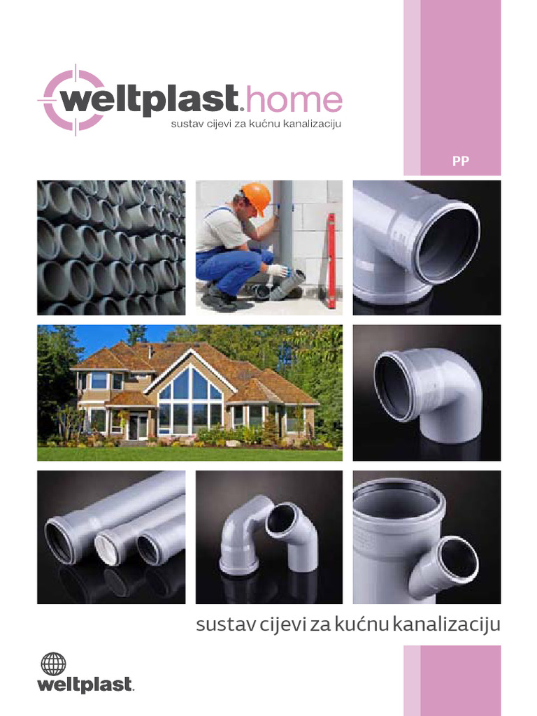 Weltplast.home -Katalog 11-2009 - Sustav cijevi za kućnu kanalizaciju | PDF