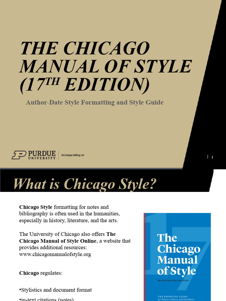 Chicago Manual of Style 17th Edition Guide | PDF | Citation | Digital ...