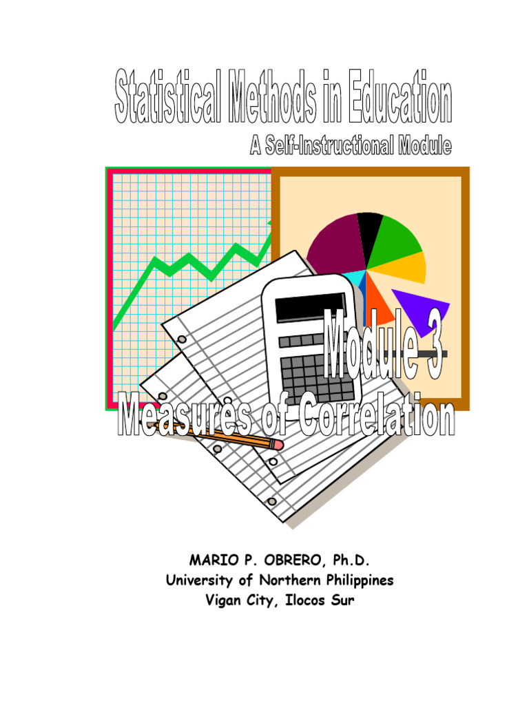 Statistics Module 3 | PDF | Linear Regression | Spearman's Rank Correlation Coefficient