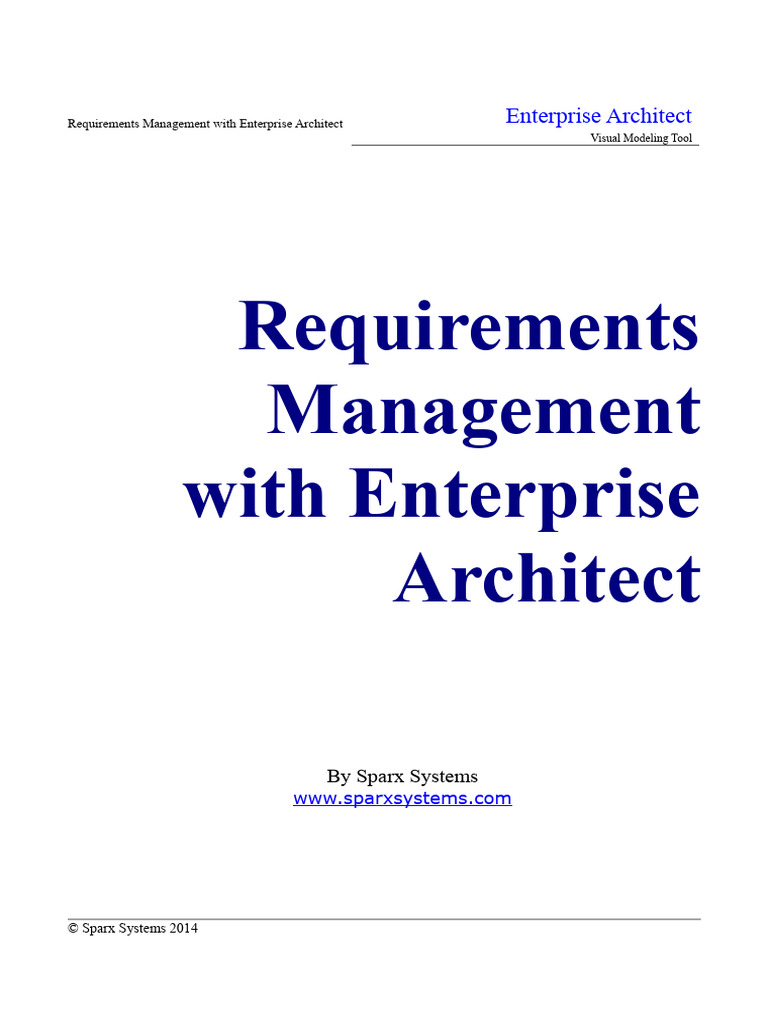Requirements_Management_in_Enterprise_Architect | PDF | Unified Modeling Language | Use Case
