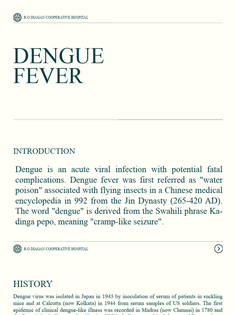Dengue Fever | PDF
