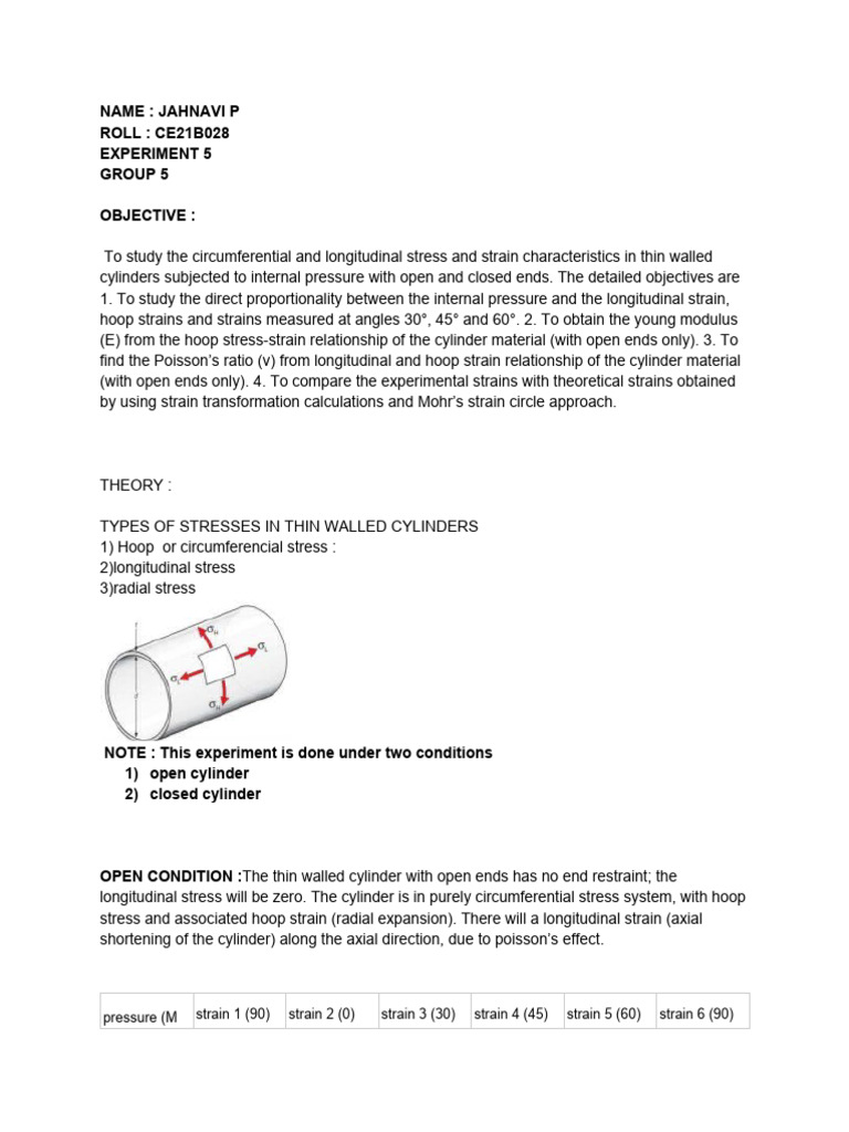 Copy of Experiment 5 | PDF