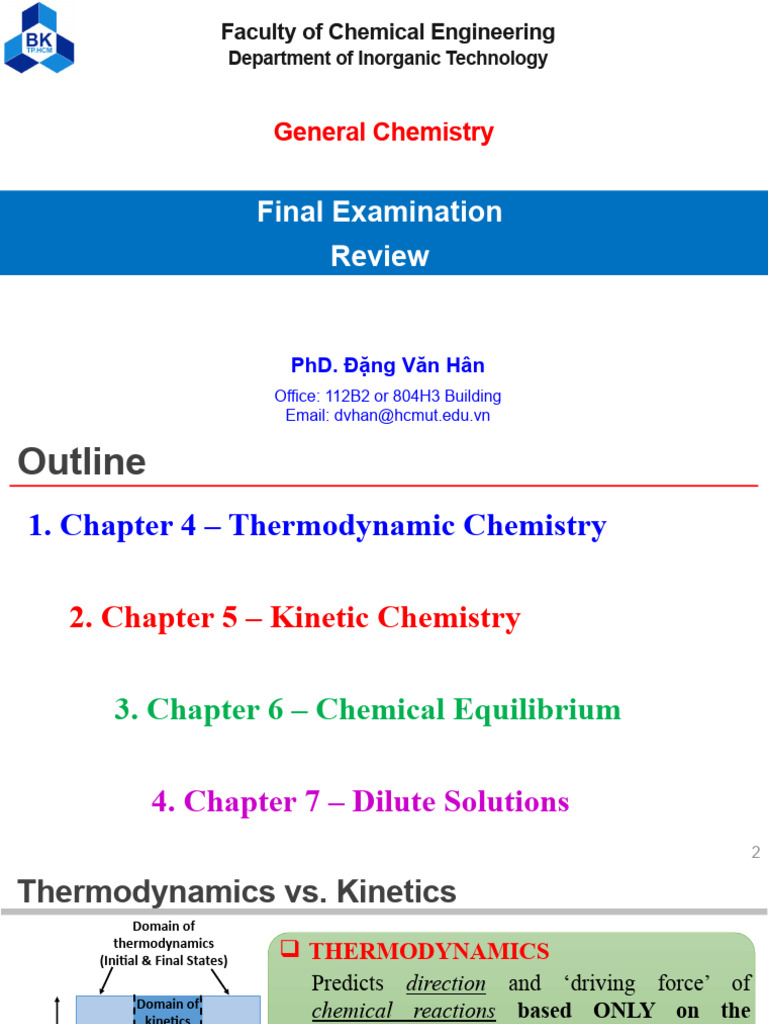 Final Exam - TA Class - Updated 12 15 2022 | PDF | Chemical Kinetics ...
