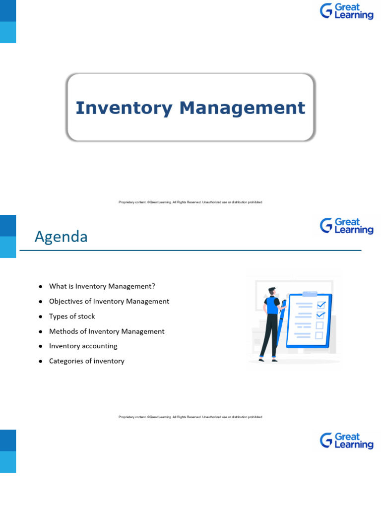 Comprehensive Guide to Inventory Management | PDF