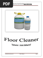 Taski Chemical Dilutation Chart | PDF