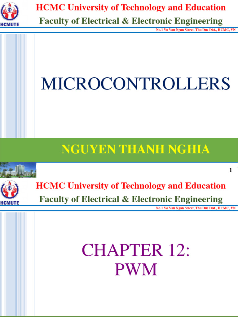 Chapter 12 - PWM | PDF | Information And Communications Technology | Telecommunications Engineering
