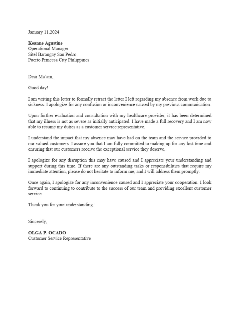 Retraction Letter | PDF