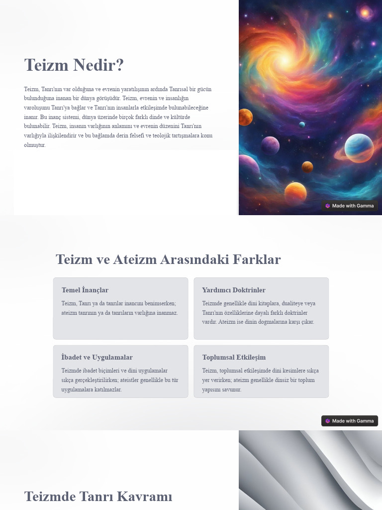 Teizm Sunu 2 | PDF