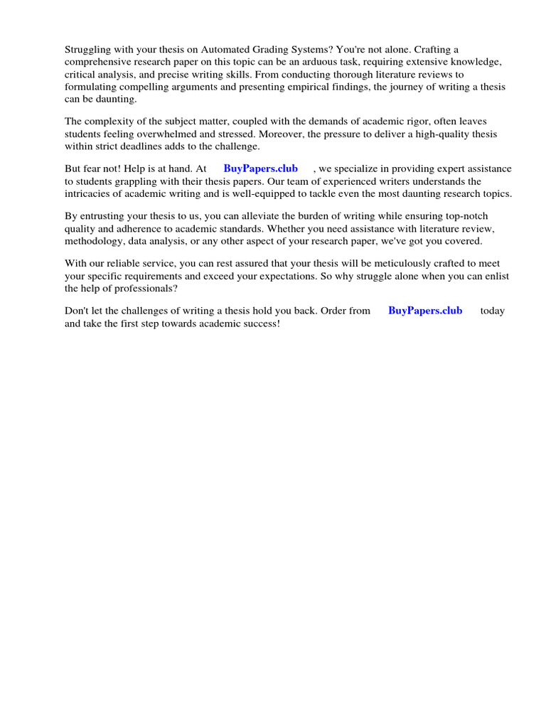 Automated Grading System Research Paper | PDF | Artificial Intelligence ... Automated Grading System Research Paper | PDF | Artificial Intelligence ...