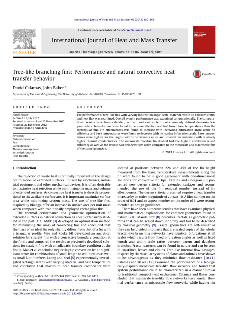 Calamas 2013 | PDF | Heat Transfer | Heat