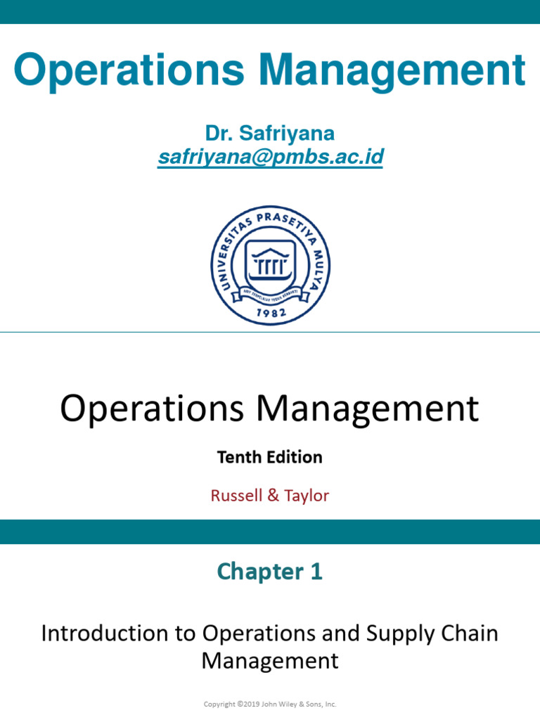 Meet 1 - Intro Opman 20232 | PDF