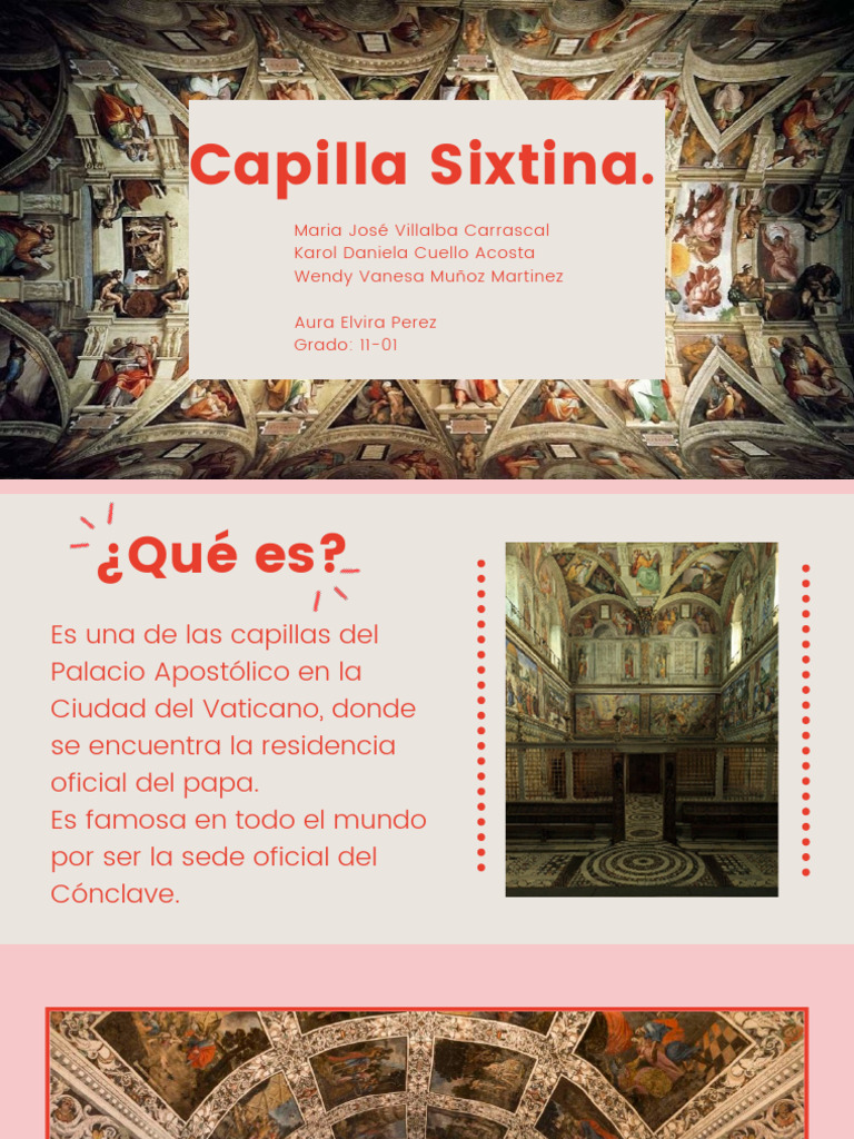 Capilla Sixtina | PDF | Ciencias sociales | Arte