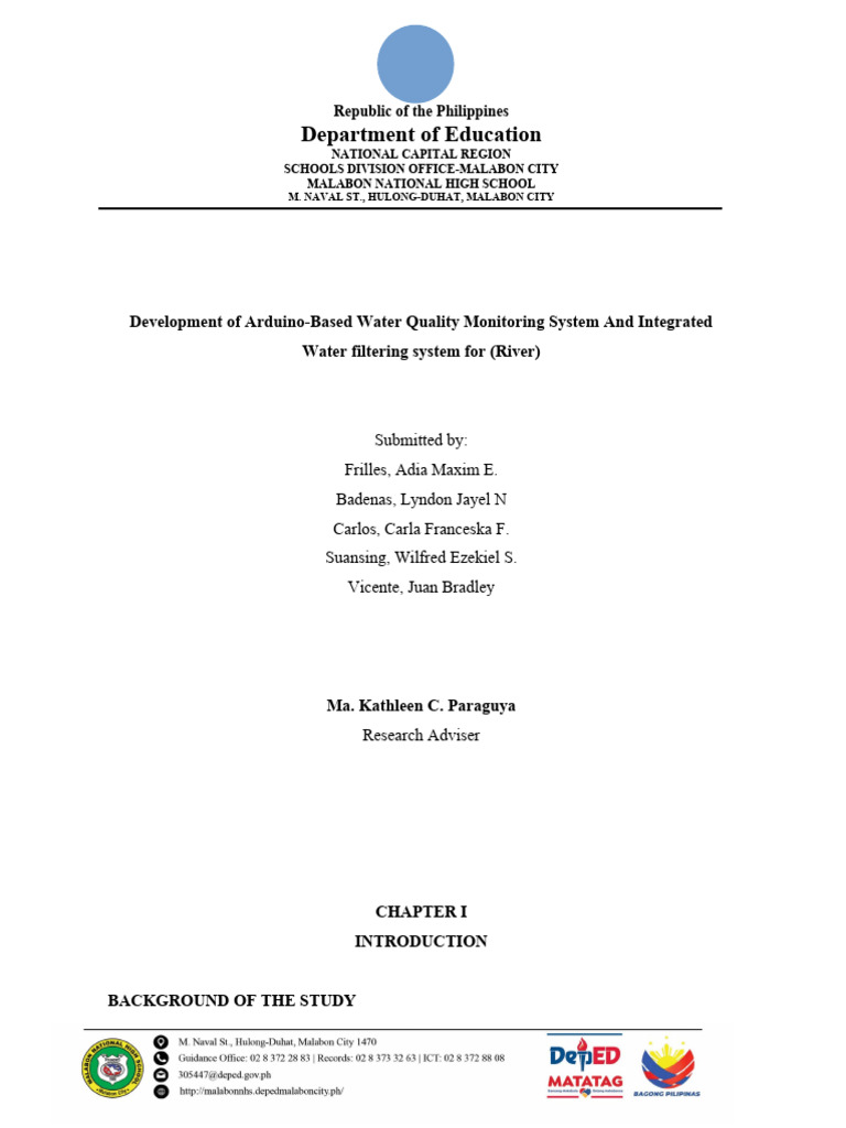 Group 6 Rim Research 2.0 | PDF | Arduino | Internet Of Things