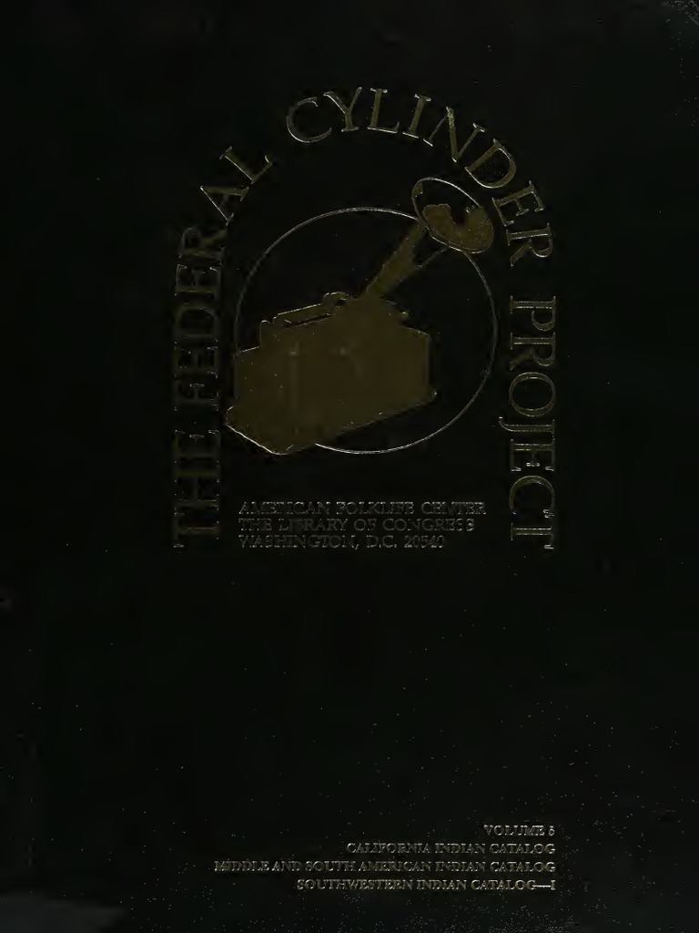 The Federal Cylinder Project - A Guide To Field Cylinder Collections in ...