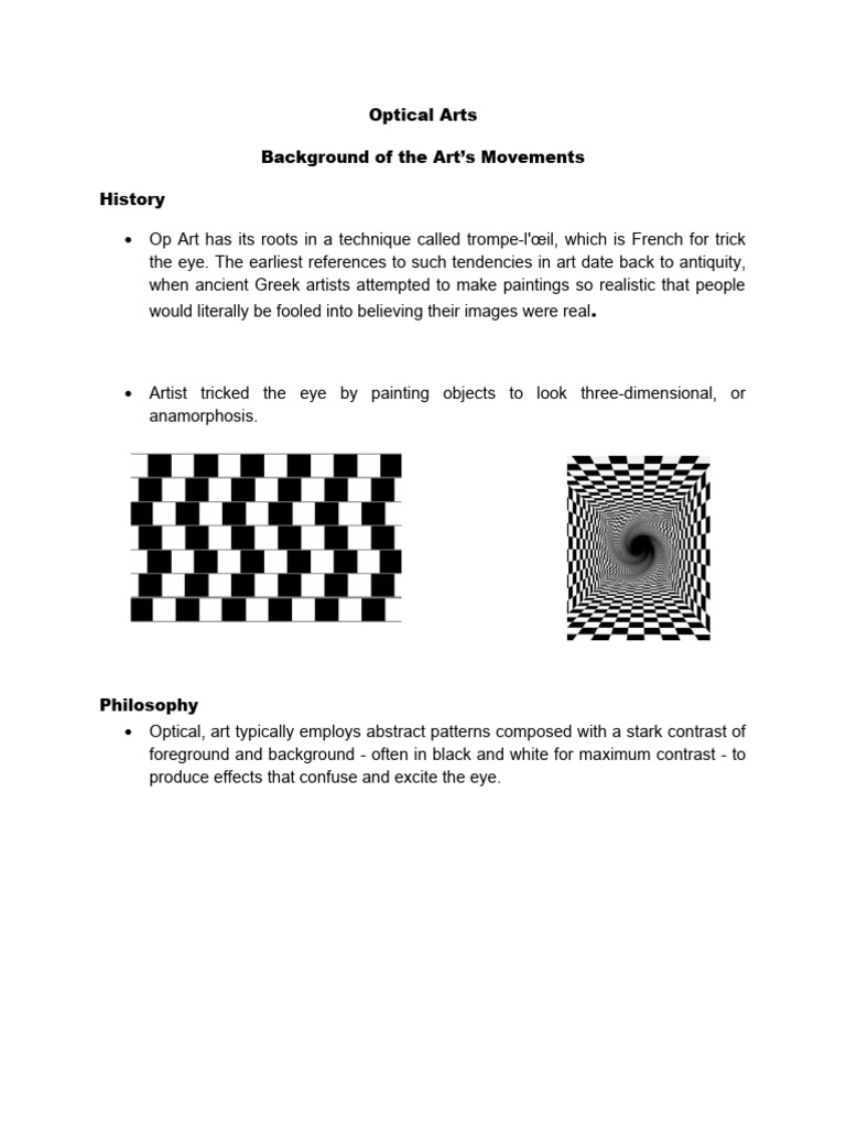 Optical Arts | PDF