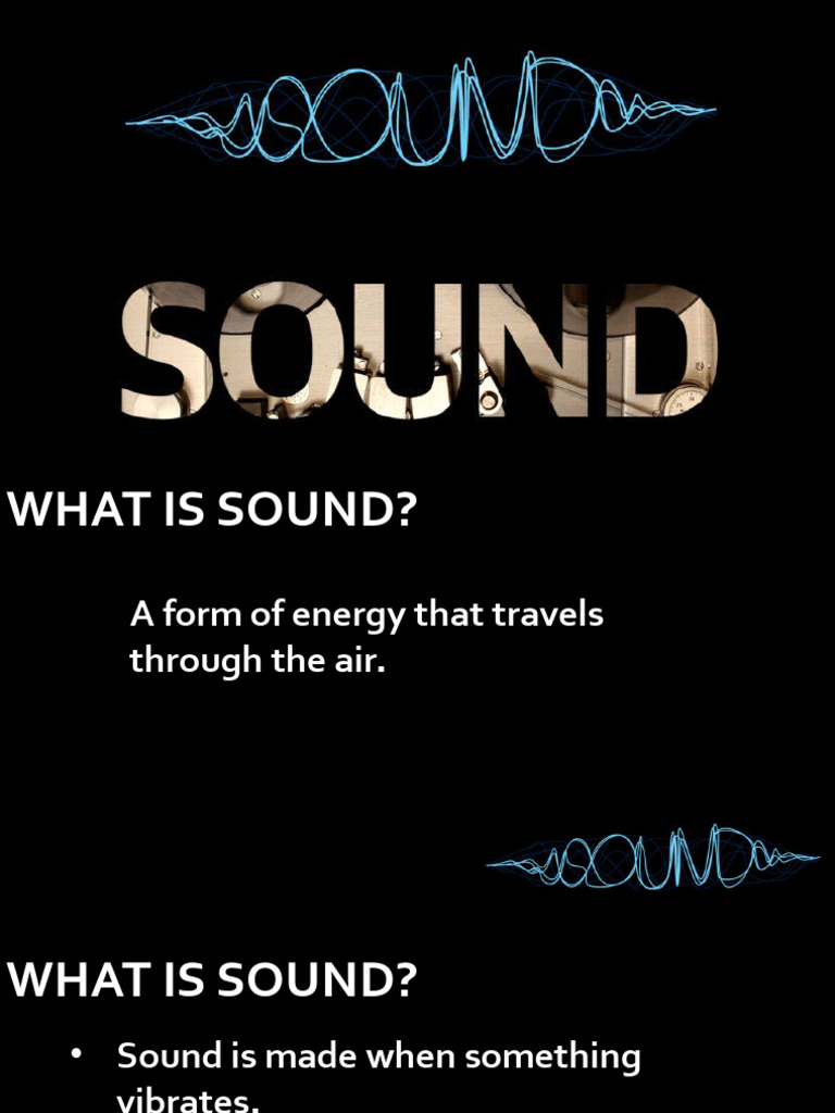 4th Grade Sound | PDF | Sound | Waves
