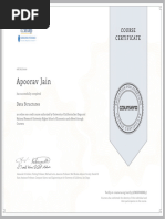 Coursera Certificate Example | PDF