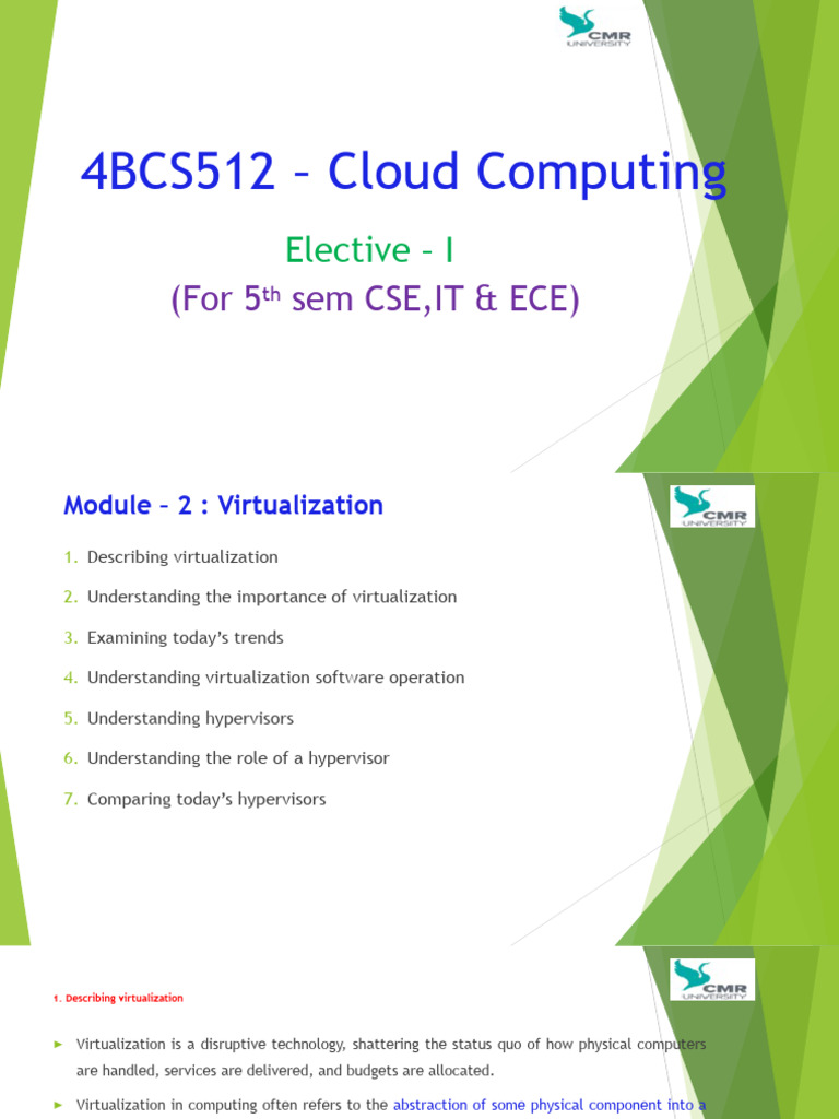 Virtualization in Cloud Computing | PDF | Virtualization | Cloud Computing