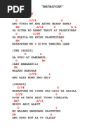 Praise and Worship - Tagalog Lineup | PDF