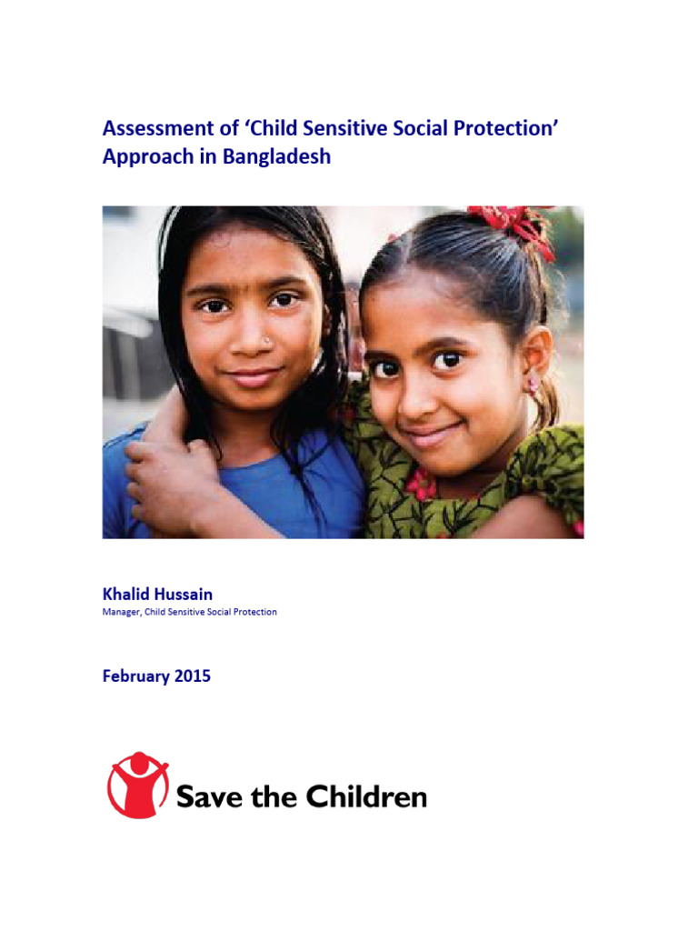 Child Sensitive Social Protection in Bangladesh | PDF | Social ...