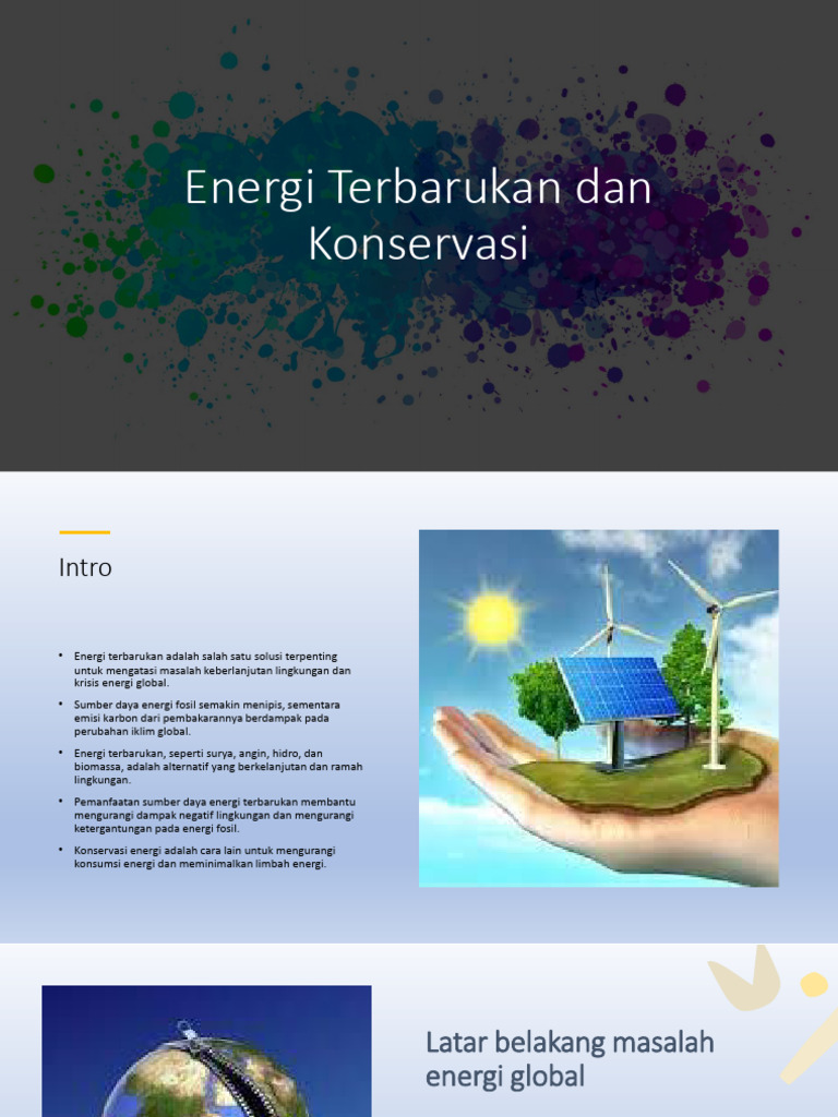 Energi Terbarukan Dan Konservasi | PDF | Sains & Matematika
