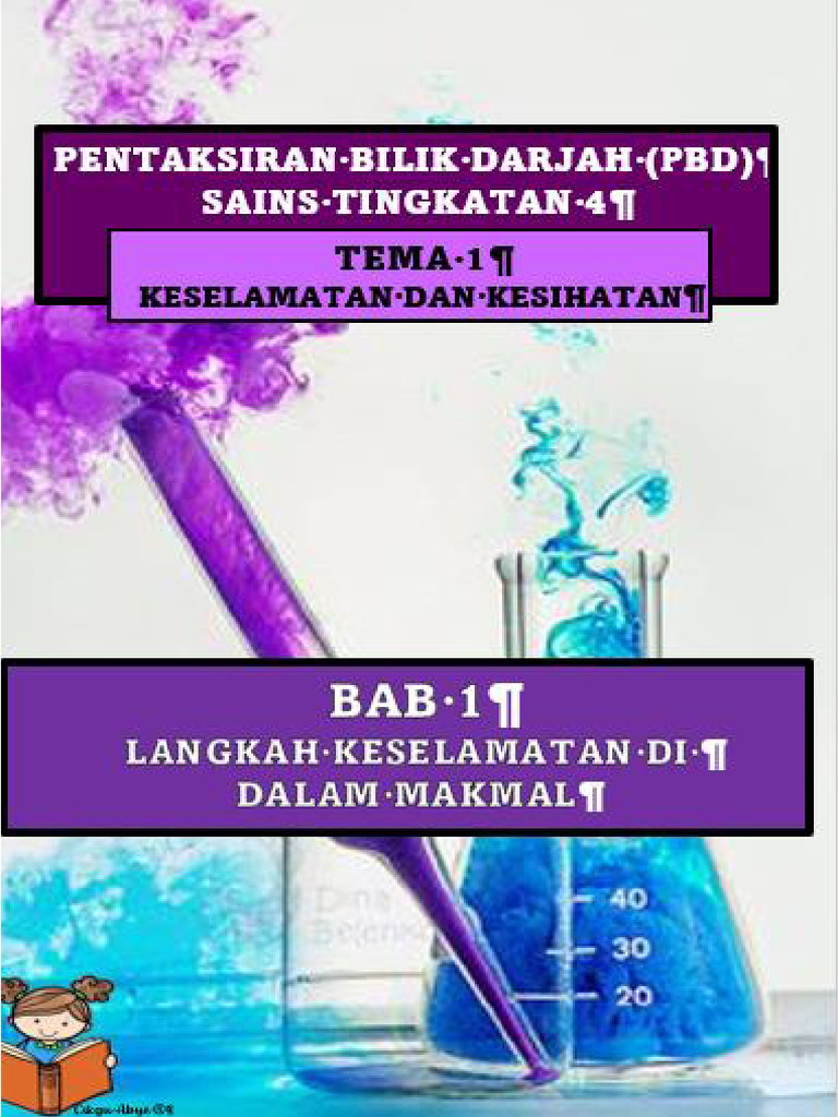 Bab 1 Langkah Keselamatan Di Dalam Makmal Pdf