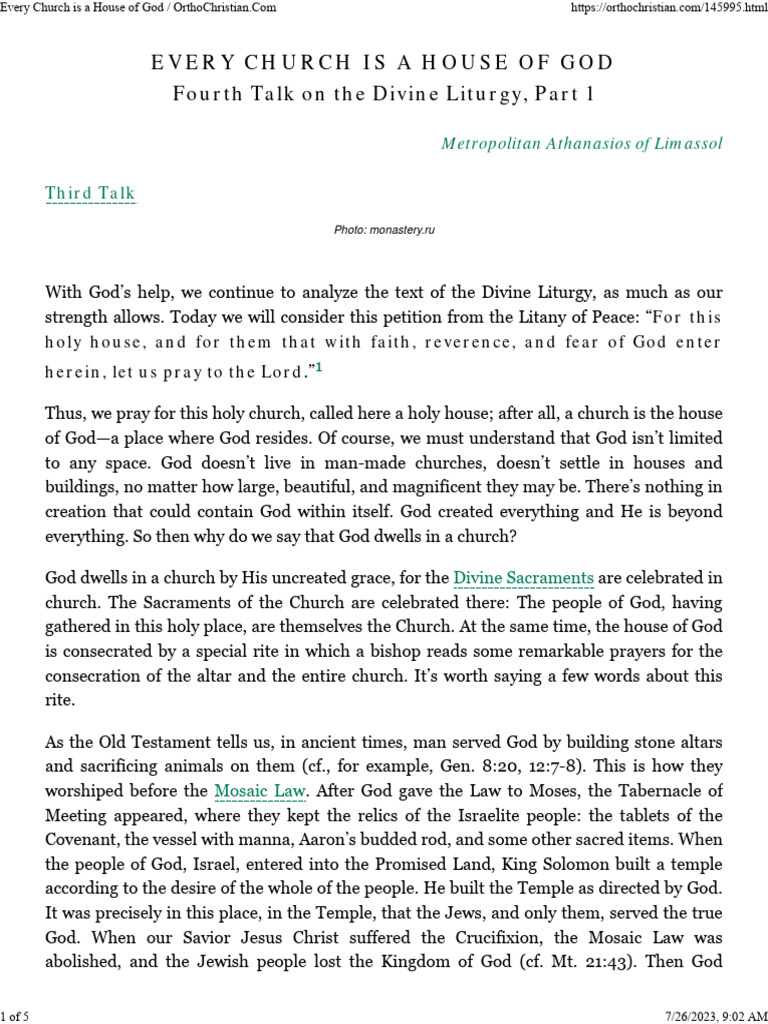 Met. Athanasios DL4 | PDF