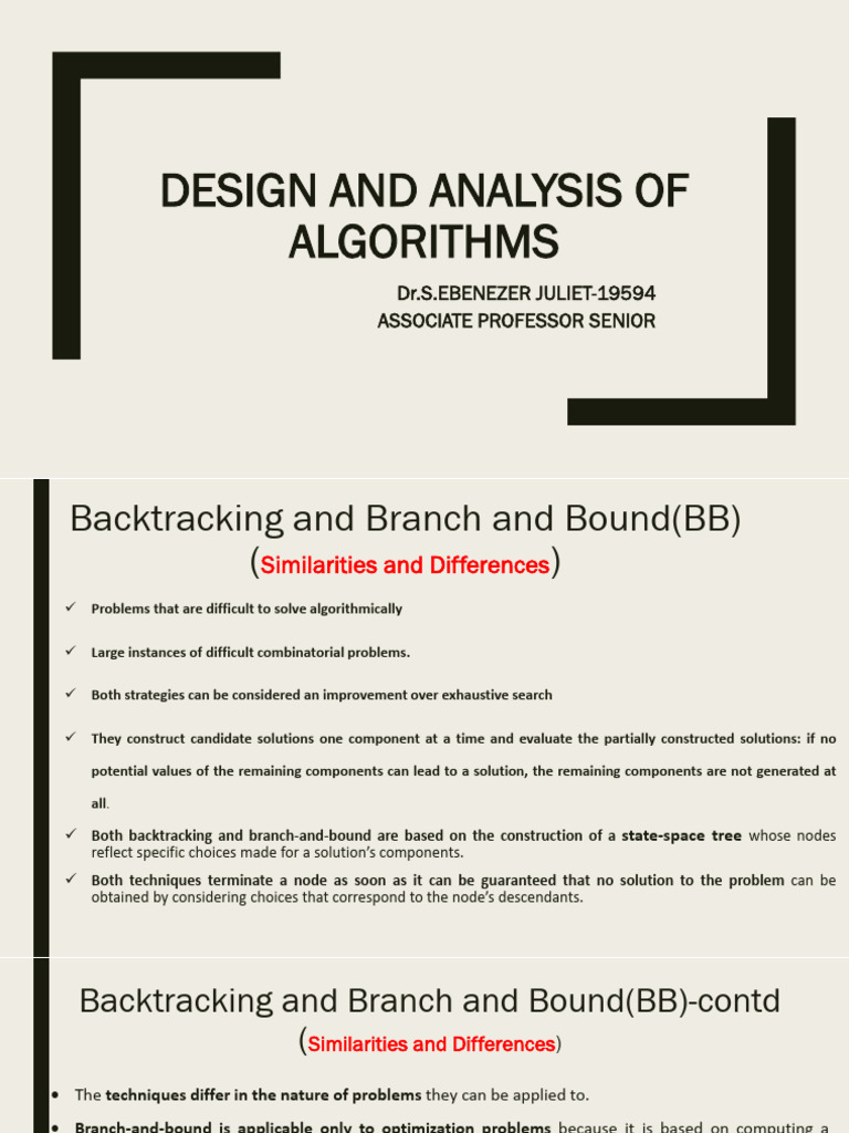 Backtracking | PDF