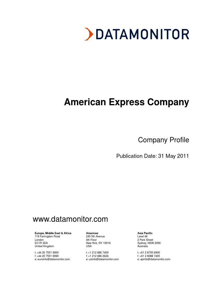 American Express Company | PDF | American Express | Debit Card