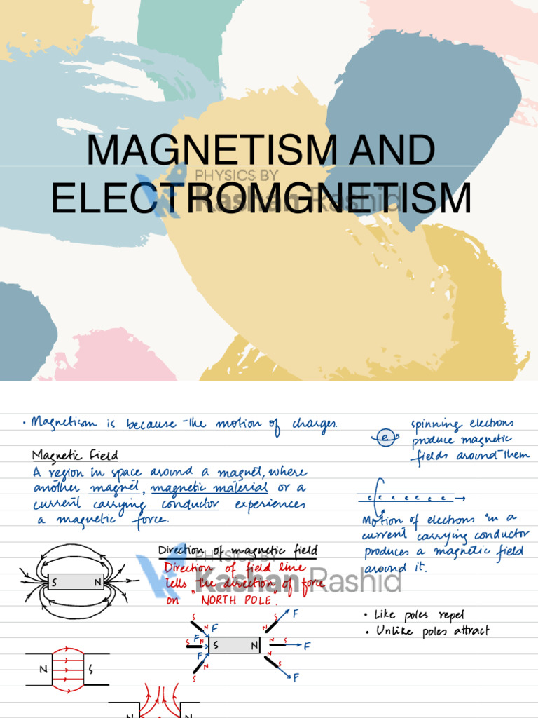 Magnetism and Electromagnetism | PDF | Magnetic Field | Magnetism
