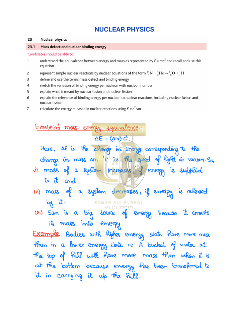 Nuclear Physics | PDF | Nuclear Reaction | Atomic Nucleus
