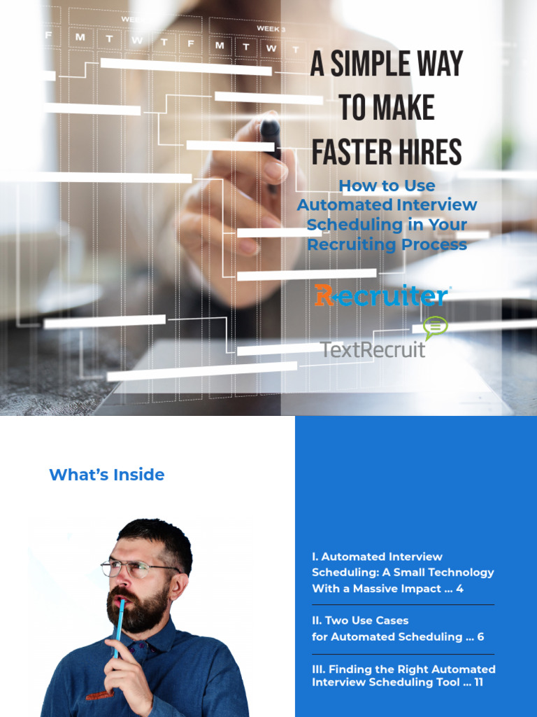 A Simple Way To Make Faster Hires | PDF