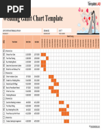 Wedding Gantt Chart Template: John Smith and Rebecca Johnson 6 of 7 ...