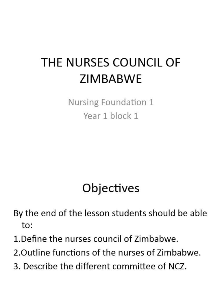 Lecture 10 - Nurses Council | PDF | Nursing | Health Professional