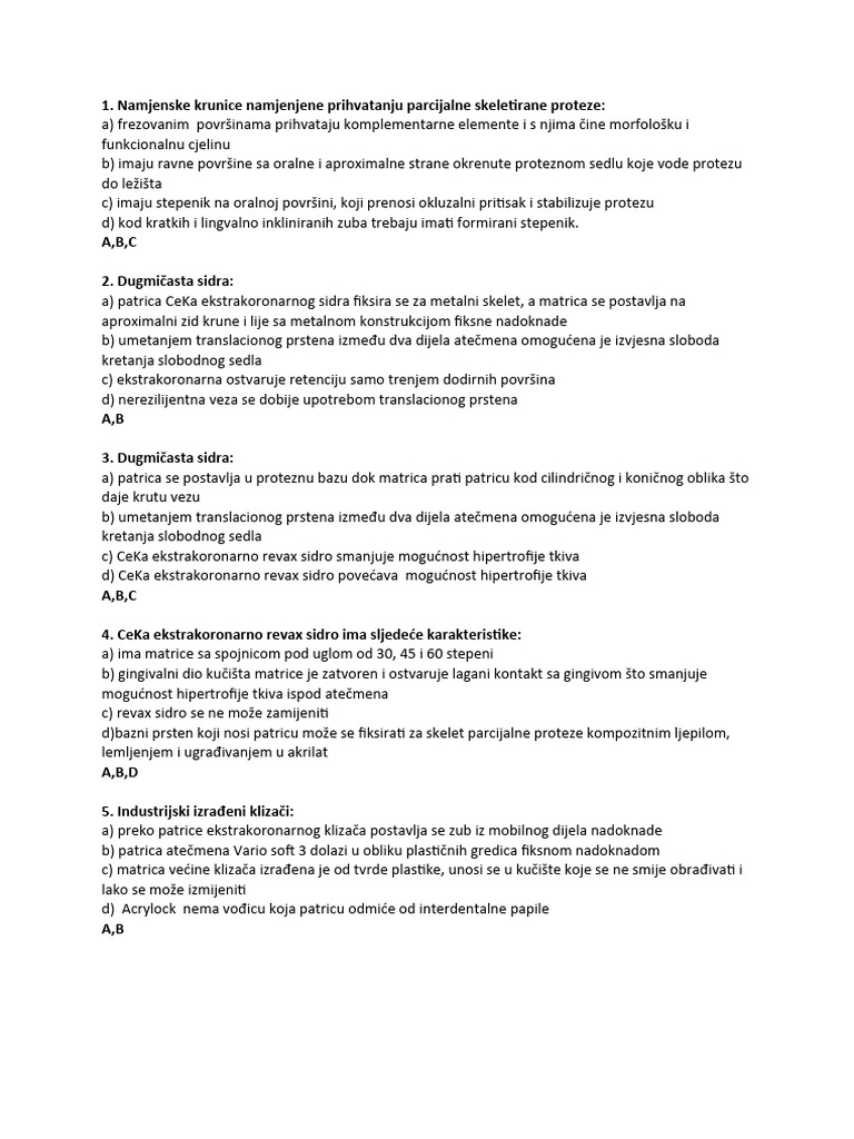 Protetika 2 | PDF