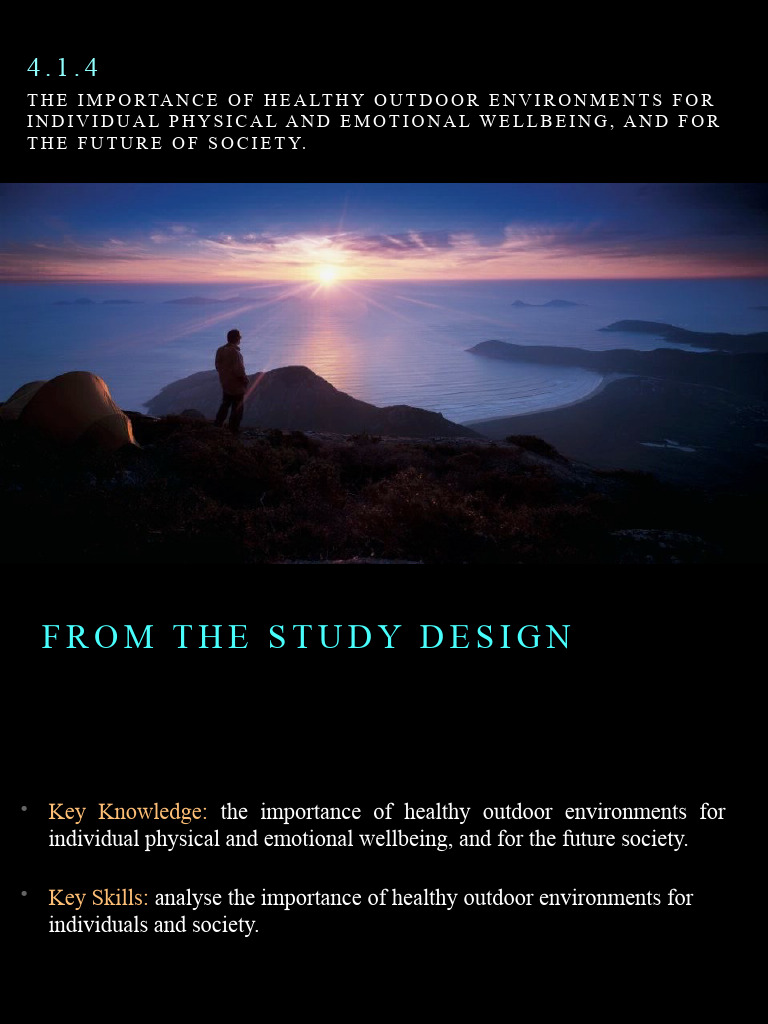 Benefits of Healthy Outdoor Environments | PDF | Biodiversity | Natural ...