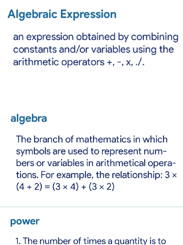 Algebra 7 Lesson | PDF