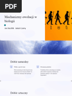 Czym Jest Ewolucja I Jakie Są Jej Dowody | PDF