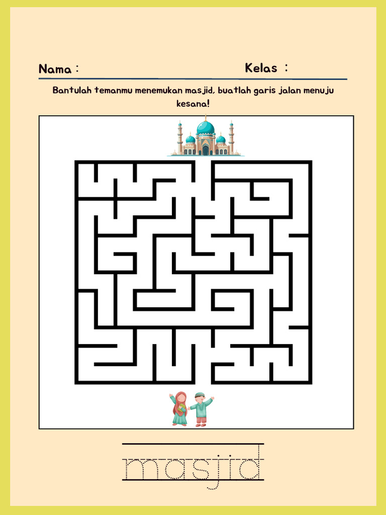 LKPD Tema Ramadhan 2 | PDF | Seni & Disiplin Bahasa