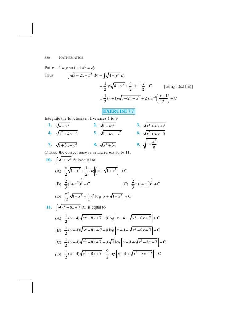 45 - PDFsam - 01 رياضيات 1-ب | PDF | Integral | Function (Mathematics)