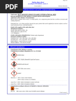 Boysen B-310 Red Oxide Metal Primer SDS | PDF | Dangerous Goods | Toxicity