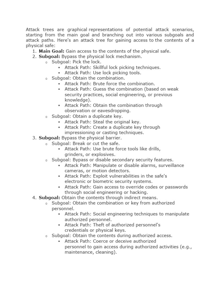 Attack Trees Are Graphical | PDF | Security | Computer Security Attack Trees Are Graphical | PDF | Security | Computer Security