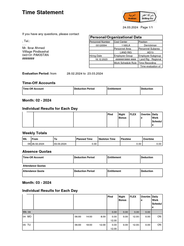 Form | PDF | Overtime | Employment Compensation