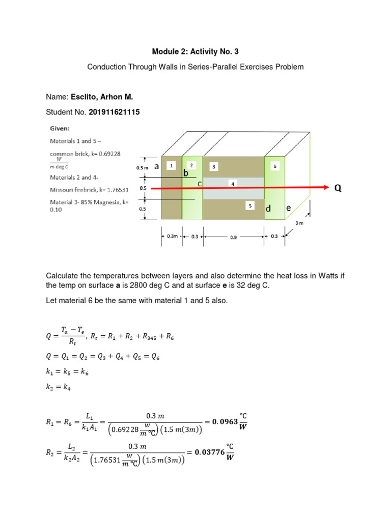 Lesson 2 Exercises Problem 3-1 | PDF