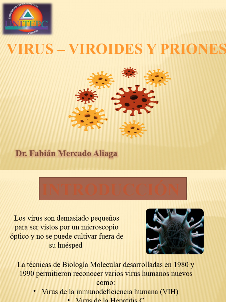 07 Virus - Viroides - Priones | PDF | Virus | Bacteriófago