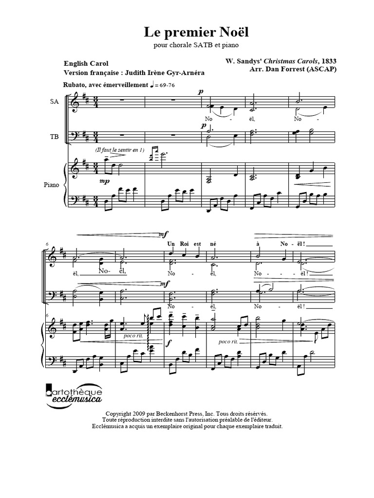 049 Le Premier Noël Partothèque | PDF