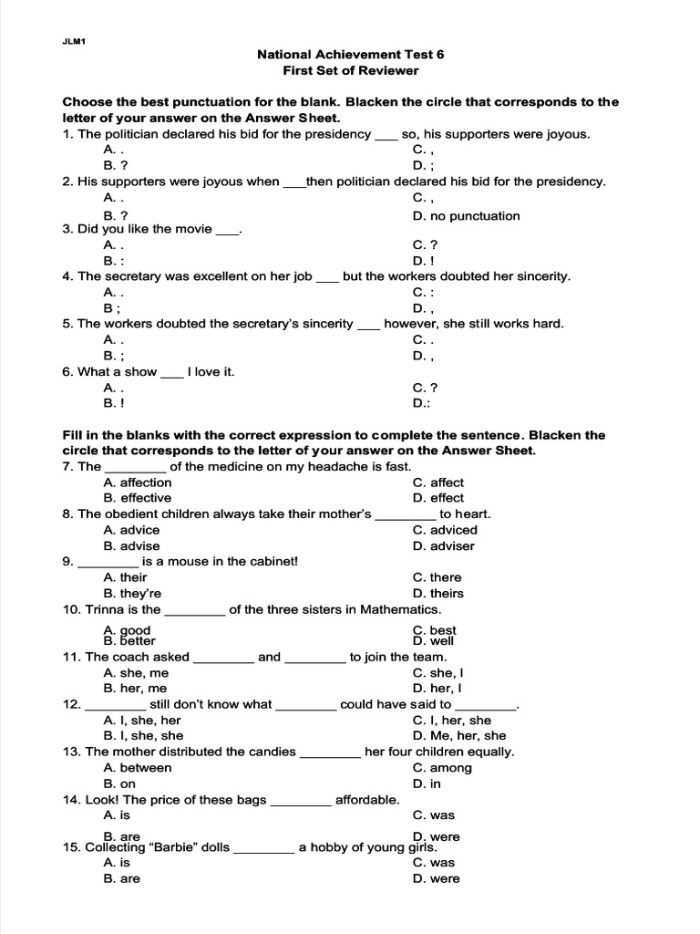 PDF Nat Reviewer Grade 6 Version 5 - Compress | PDF