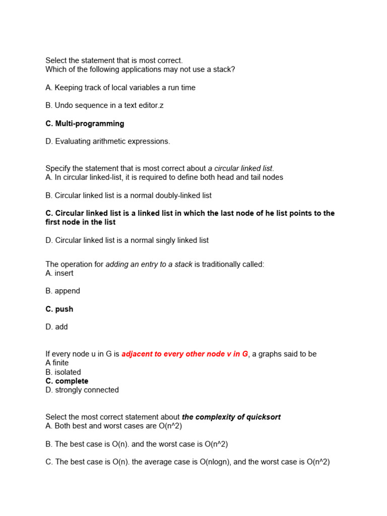 CSD Fe | PDF | Queue (Abstract Data Type) | Pointer (Computer Programming)